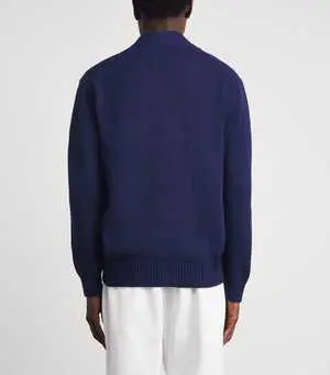Canali Alpaca-blend V-neck Cardigan