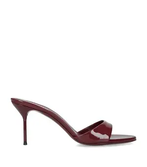 Paris Texas Patent Leather Lidia Mules 70 - Red