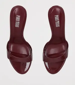 Paris Texas Patent Leather Lidia Mules 70