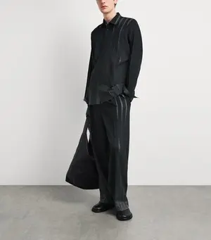 Issey Miyake Dawn Ray Pleated Trousers
