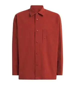 Issey Miyake Cotton Yak Shirt - Red