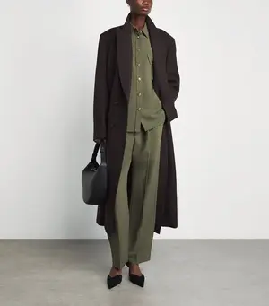 BLAZÉ MILANO Linen-blend Rox Star Berber Shirt