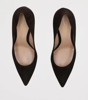 GIANVITO ROSSI Suede Pumps 85