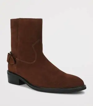 Kurt Geiger Suede Patterson Ankle Boots