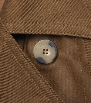 JOSEPH Cotton-linen Twill Leda Jacket