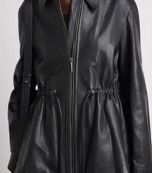 JOSEPH Nappa Lambskin Tullia Jacket