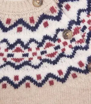 TARTINE ET CHOCOLAT Wool Jacquard Sweater