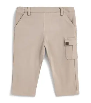 TARTINE ET CHOCOLAT Piqué Trousers - Brown