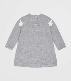 TARTINE ET CHOCOLAT Knitted Embroidered Dress