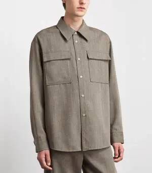 Séfr Wool Oversized Overshirt