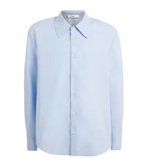 Séfr Cotton Trino Shirt - Blue