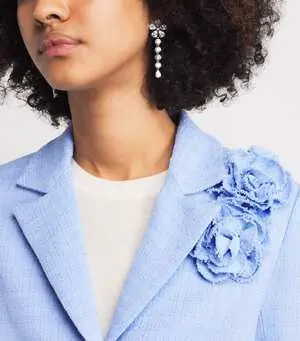 Huishan Zhang Tweed Isobel Blazer