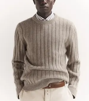 Johnstons Of Elgin Cashmere Peel Sweater