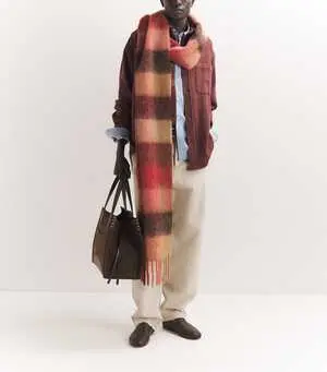 Johnstons Of Elgin Wool-cashmere Herringbone Atholl Overshirt