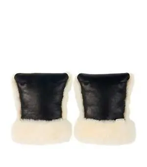 BINIBAMBA Sheepskin Buggy Mittens - Black