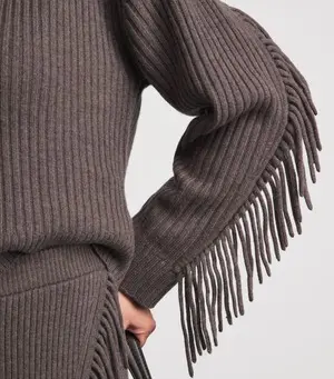 Simkhai Wool-cashmere Fringe Natalia Sweater