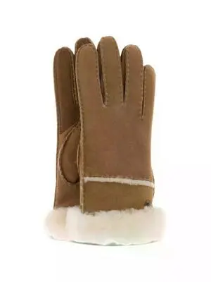 UGG Sheepskin Seamed Glove - Brown