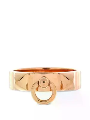 Hermès Collier De Chien 18k Rose Gold Small Ring - Pink