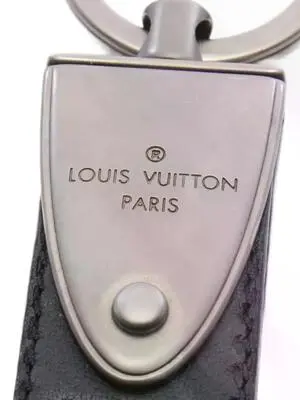 LOUIS VUITTON 2012 Damier Infini Key Ring - Black