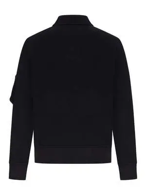 Sacai Knitted Polo Shirt With Zip Detail
