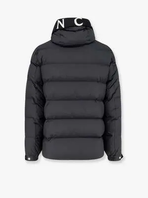 Moncler Orvelle Nylon Down Jacket With Rubberized Logo Detail