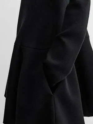 TOTEME Short Skater Dress In Wool Blend
