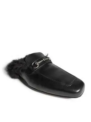 Gucci Horsebit Slippers - Black