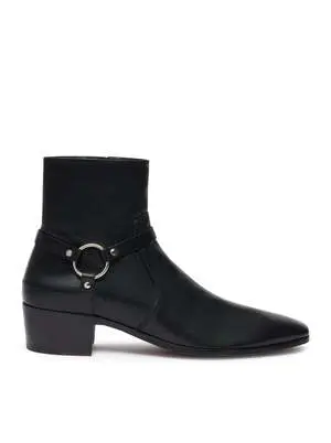TOM FORD Clint Soft Leather Boots - Black