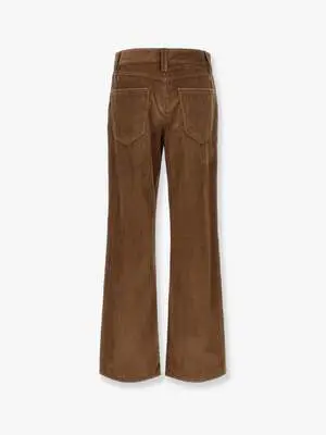 Brunello Cucinelli Corduroy Trousers With Monili Detail
