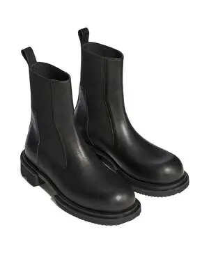 Rick Owens Bogun Leather Boots