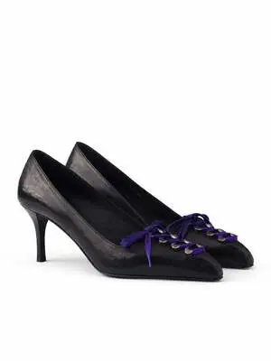 Prada Décolleté In Antique Effect Leather