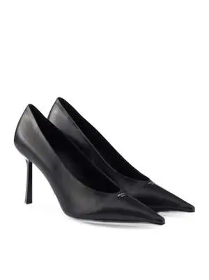 Prada Pointed Pump In Smooth Leather