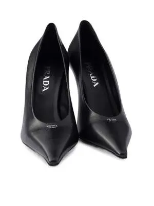 Prada Pointed Pump In Smooth Leather