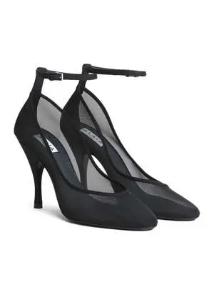 Alaïa Pumps With Mesh Strips