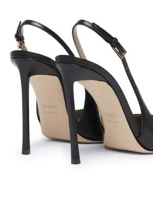 TOM FORD Slingback Thea In Polished Leather