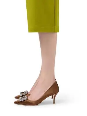 ROGER VIVIER Efflorescence Pumps In Satin