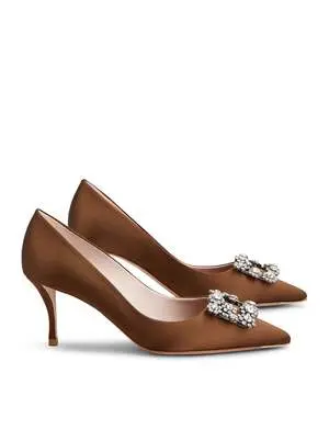 ROGER VIVIER Efflorescence Pumps In Satin
