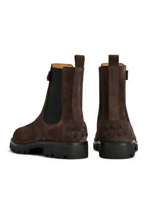 TOD'S Suede Ankle Boot