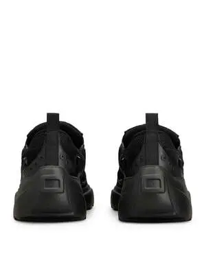ROGER VIVIER Viv' On The Run Leather And Fabric Sneakers