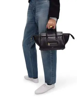 Celine Small Lambskin Luggage Bag