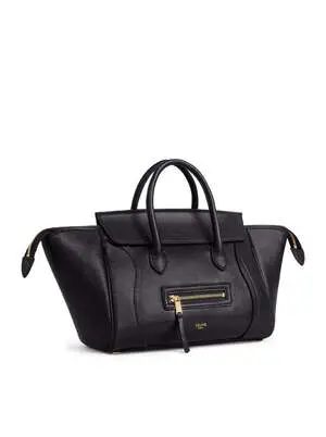 Celine Small Lambskin Luggage Bag