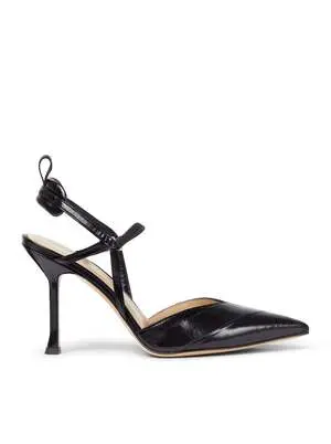 Fendi Very Colibrì Missina High Heel Slingback - Black