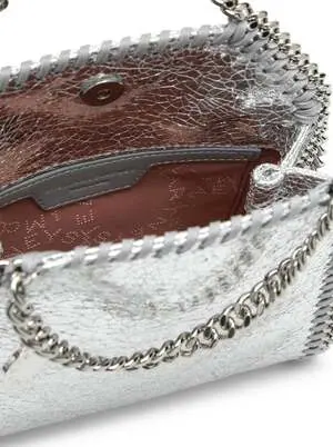 Stella McCartney Shaggy Deer Matt Eco-leather Micro Tote Bag