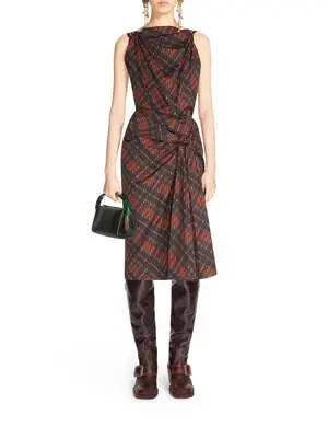 Dries Van Noten Small Smooth Leather Bag With Resin Handle