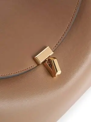 TOTEME T-lock Leather Handbag