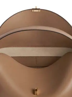 TOTEME T-lock Leather Handbag