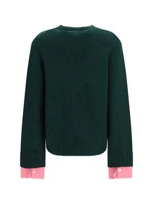 Prada Crewneck Wool Sweater