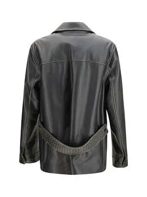 Bottega Veneta Padded Leather Jacket