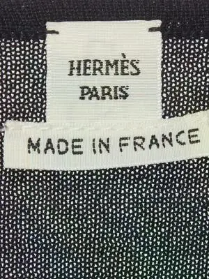 Hermès Graphic-print Short-sleeve Blouse
