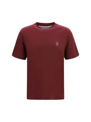 Brunello Cucinelli Logoed T-shirt - Multicolor